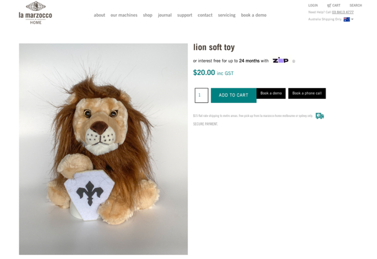 Case Study- La Marzocco Lion | Promotional Products Australia | Minc Marketing